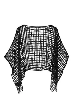 Peserico Knit Cape - Black