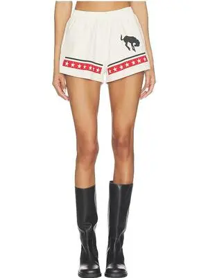 DARLIN Spangled Sweatshort - Creme