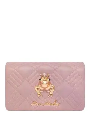 Moschino Quilted Shoulder Bag - Pink