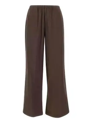 Faithfull The Brand Sabine Wide-leg Trousers - Brown