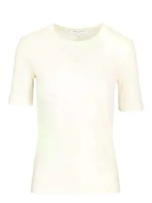 Maison Kitsuné Ribbed T-shirt - Neutrals