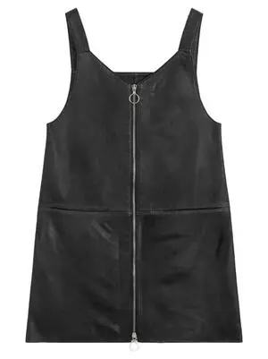 FIORUCCI Zip Pocket Leather Dress