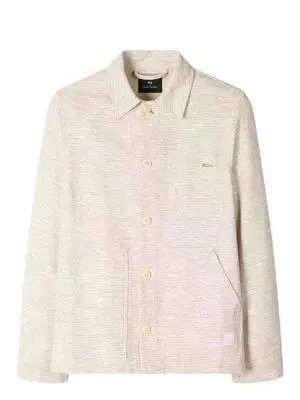 Paul Smith Buttoned Patch-pocket Jacket - Neutrals
