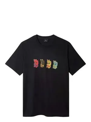 Paul Smith Graphic T-shirt - Black