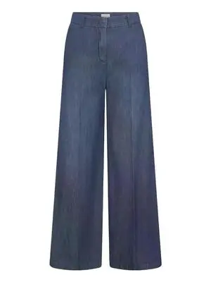 Seductive Shiloh Wide Leg Jeans - Blue