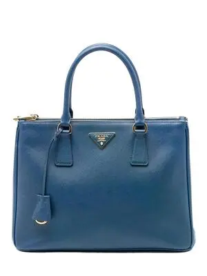 PRADA Galleria Double Zip Satchel
