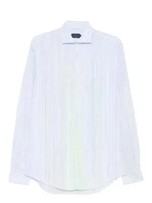 Paul & Shark Striped Buttoned Shirt - Blue