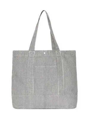 Carhartt Work In Progress Mercer Striped Tote Bag - White
