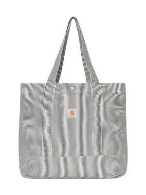 Carhartt Work In Progress Mercer Striped Tote Bag - White
