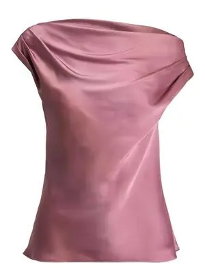 RALPH LAUREN Draped Blouse