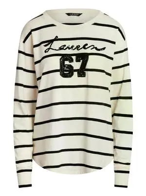 Ralph Lauren Striped Long-sleeve T-shirt - Neutrals