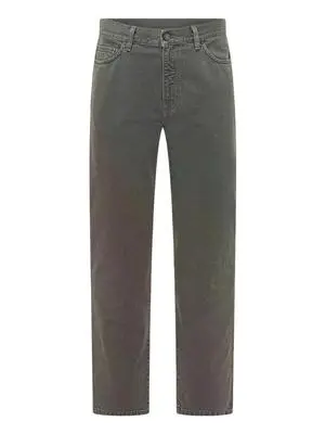 Zegna Pure Cotton Pants Green