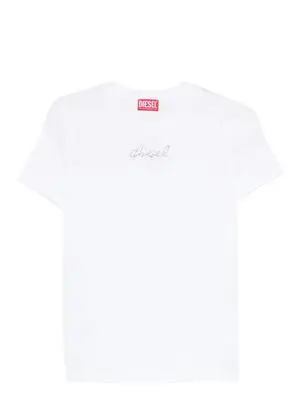 DIESEL® Logo Short-sleeve T-shirt - White