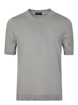 BALLANTYNE Cotton T-shirt - Grey
