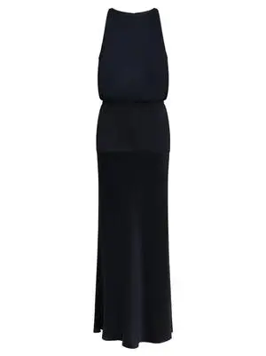 DONDUP Sleeveless Open Back Dress - Black