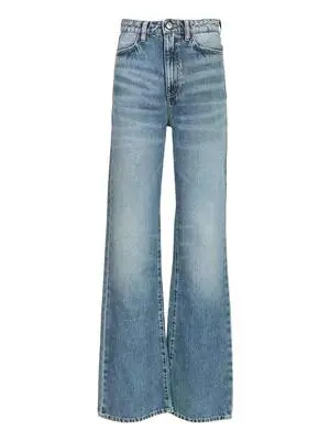 ICON DENIM LOS ANGELES High-Waisted Flared Jeans