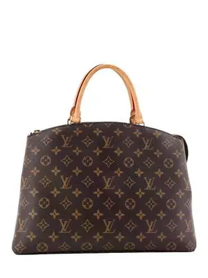 LOUIS VUITTON Grand Palais Monogram Canvas Shoulder Bag - Brown