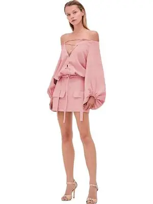 Alexis Dillon Mini Dress Blush