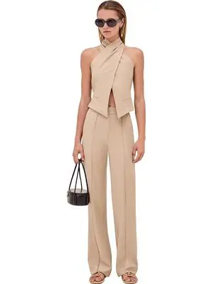 Alexis Duke Straight-Leg Pant Dune