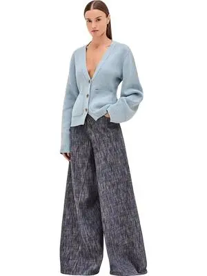 Alexis Elize Relaxed Fit Cardigan - Blue
