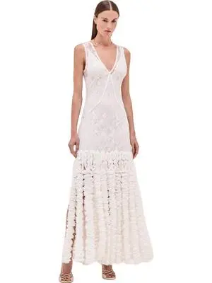 Alexis Jeysa Lace Gown White
