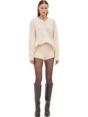 Alexis Harte Shorts - Ivory