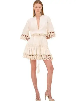 Alexis Kalia Mini Dress - Alabaster