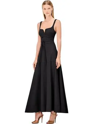 Alexis Kendra Midi Dress - Black