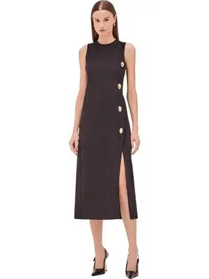 Alexis Kalita Midi Dress - Black