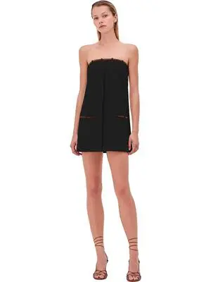Alexis Jenning Strapless Mini Dress - Black