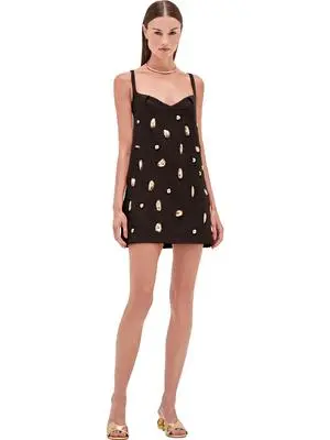 Alexis Larsen Mini Dress Black