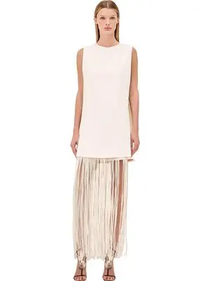 Alexis Mackenzie Mini Shift Dress - Off White