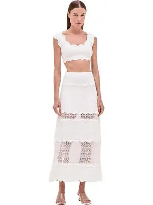 Alexis Lise Top - White