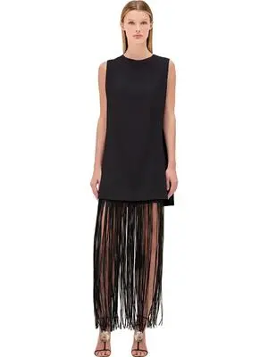 Alexis Mackenzie Mini Shift Dress - Black