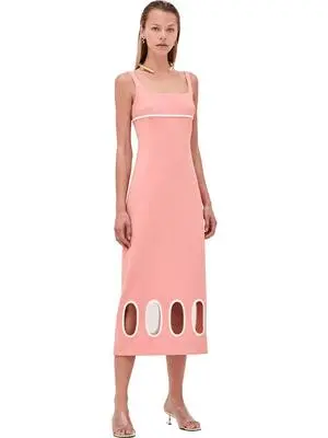 Alexis Ares Midi Dress - Melon
