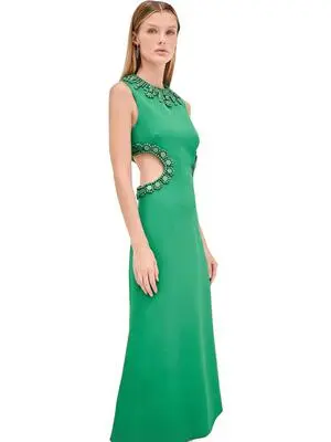 Alexis Leda Midi Dress - Emerald