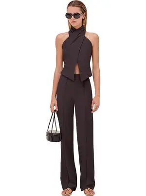 Alexis Olfi Sleeveless Vest - Black
