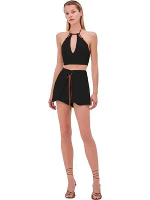 Alexis Prato Skort - Black