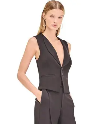 Alexis Oliver Vest - Black