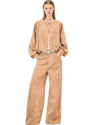 Alexis Rustikan Wide Leg Pant - Walnut