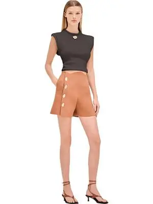 Alexis Tao Sleeveless Sweater - Black