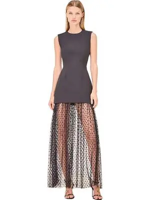 Alexis Simonette Midi Dress - Black