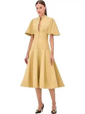 Alexis Weston Midi Dress - Husk