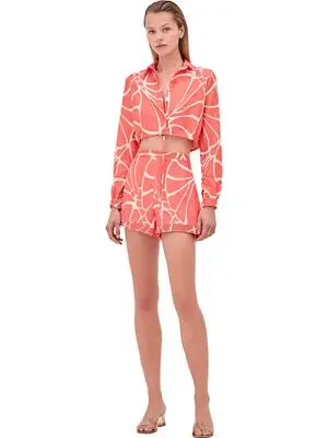 Alexis Yael Top - Coral