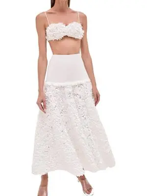 Alexis Bria Skirt - White