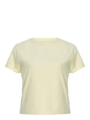 AGOLDE Adine Cotton T-shirt - Yellow