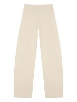 CORTANA Costa Linen Wide-leg Pants - Ivory