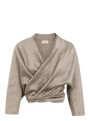CORTANA Aria Wrap Jacket - Dark Grey