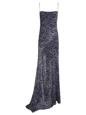 CORTANA Meena Silk Maxi Dress - Print