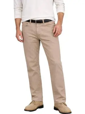 Fidelity Denim 50-11 Relaxed Straight Leg Jeans - Latte